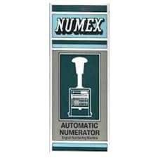 Numex 6 Digit numbering Machine (Pack of 3 Machines) : Amazon.in ...