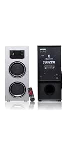 Mintronics MI-666 Excellence Multimedia Home DJ Tower Speaker System 6" Inches Subwoofer BT 3.0 ...