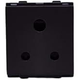 L&T Englaze 2 Module Socket 16AX 3-Pin With ISI | Modular Switches ...