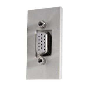 VGA Wall Plate Module - Video passthrough w: Amazon.co.uk: Electronics