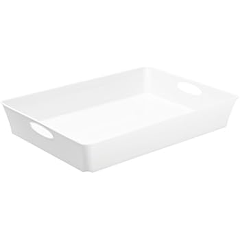 Gratnells Shallow trays - Set of six plastic storage boxes with lids ...
