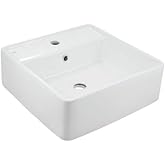 JAQUAR Continental Series Wall Mounted WASH Basin (White) with Faucet ...