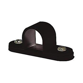 10 X 20mm Black Pvc U Clip Conduit Push In Saddle: Amazon.co.uk: DIY ...