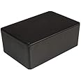 K M Electronics® ABS Black Plastic Electronics Project Box Enclosure ...