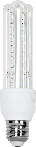 ^Aigostar – Confezione da 5 Lampadine LED B5 T3 3U, 9W, Attacco Grande E27, Luce Bianca 6400K ...