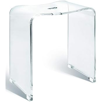 Decor Walther 0506850 DW 80 Badhocker Acryl, weiß: Amazon.de: Küche ...