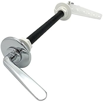 Extended 12" 290mm Hideaway Long Reach Cistern Lever Handle in Chrome ...