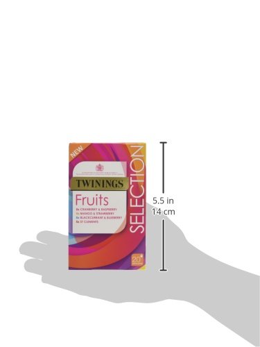 Twinings Fruit Selection Tea Bags - 80 Tea Bags Multipack (4 x 20 Tea ...