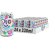 Rio Tropical Original Fizzy 24 Cans Soft Drink Pack with Real Orange ...