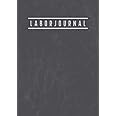 Laborjournal: Labor Notizbuch mit inhaltsverzeichnis | Laborbuch a4 ...