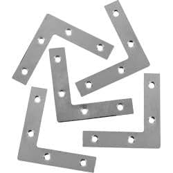 Steel corner plates 3" (Pack of 10): Amazon.co.uk: DIY & Tools