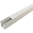 Profilé Aluminium 2m pour Ruban LED - Cache Opaque - SILAMP : Amazon.fr ...
