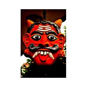 Buy Village Décor Kannaru Drishti Bommai Terracotta Wall Hanging Metal ...