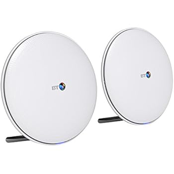 BT Whole Home Wi-Fi, Pack of 2 Discs, Mesh Wi-Fi for seamless, speedy ...