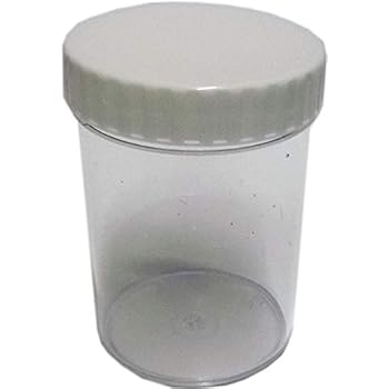 200ml Plastic Containers with screw Lids (Pack of 10): Amazon.co.uk ...