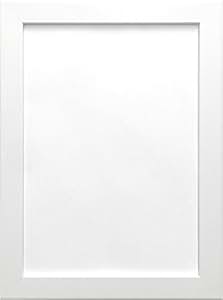 A1 WHITE COLOUR MODERN BOX FRAMES WOOD FINISH PHOTO PICTURE POSTER ...