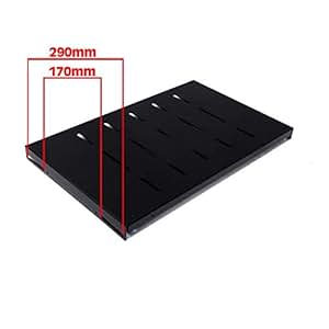Fixed tray rack 19 "width 490mm depth 300mm: Amazon.co.uk: Computers ...