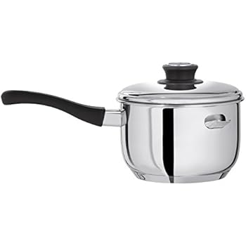 KitchenCraft Induction-Safe Stainless Steel Double Boiler Porringer ...