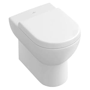 Villeroy & Boch (V+B) Subway 9M55S101 WC Seat with Soft Close White ...