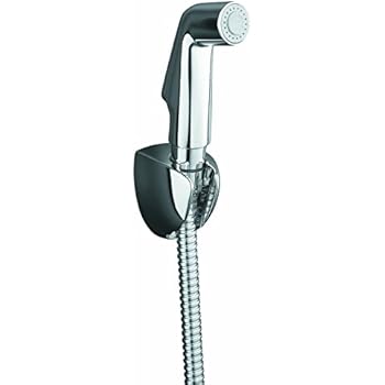 Kohler Deco contemporary health faucet with metal hose and holder - K ...