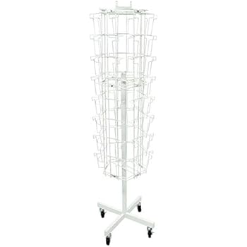 Rotating Floor Display Stand for Leaflets and Brochures: Amazon.co.uk ...