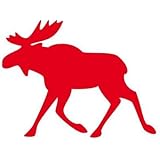 Autoaufkleber Sticker Rentier Elch pink rosa Aufkleber: Amazon.de: Auto