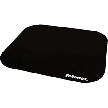 Fellowes Solid Colour Mouse Pad - Black: Amazon.co.uk: Office Products