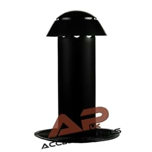 Flat Roof Cowl Ø110mm (4.3inch) Ducting Chimney Flue Ventilation ...