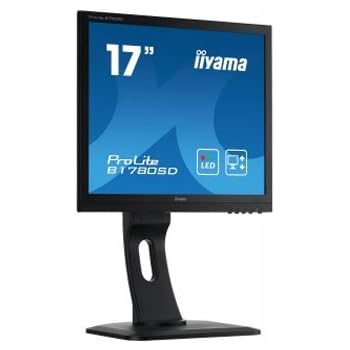 HannsG HW173A 17" Widescreen LCD TFT Monitor, Silver/Black,1440x900 ...