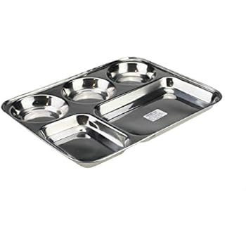 Dinner Plate Thali Tableware Dinnerware for Indian Food and Dishes ...