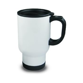 Blank White Travel Mug Suitable for Sublimation - Promotional, Artwork ...