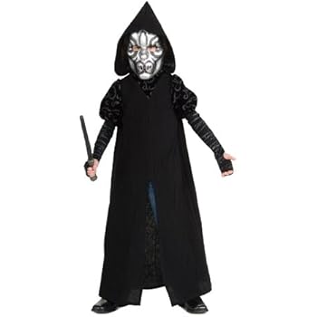Rubie´s Harry Potter Costume, Kids Death Eater Robe Outfit, Small, Age ...