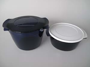 TUPPERWARE MicroCook 2.25 L + 1,5 L blue: Amazon.co.uk: Kitchen & Home