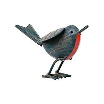 Metal Robin Garden Ornament.: Amazon.co.uk: Garden & Outdoors