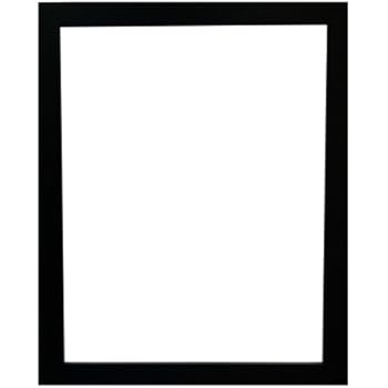 FRAMES BY POST H7 Picture Photo Frame, Plastic Glass, Black, 24 x 18 ...