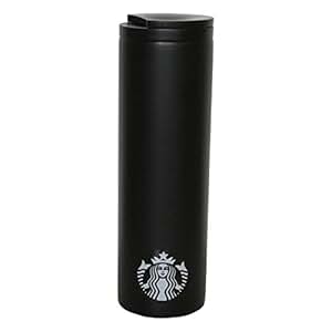 Starbucks Flask Tumbler Black Stainless Steel Vacuum Sealed 473ml ...