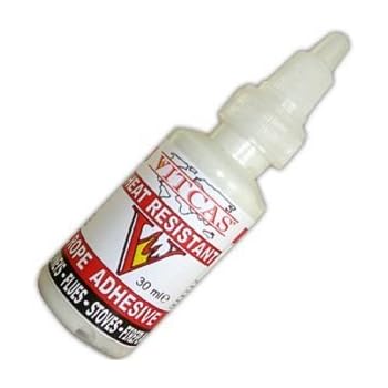 VITCAS Fire Rope Seal Adhesive - White Thermal Seal Heat Resistant Glue ...