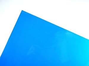 Blue A4 Acetate Sheets Transparent Gel Clear OHP Craft Plastic Acetate ...