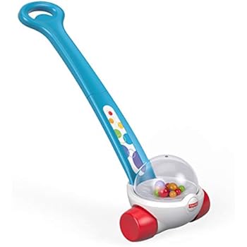 Fisher-Price Corn Popper, Toddler Push Along Toy with Ball-popping ...
