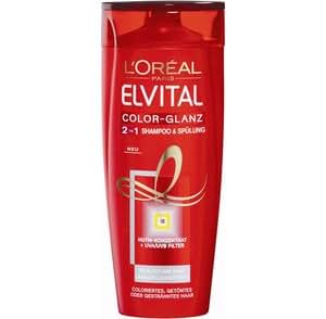 L'ORÉAL Paris Elvital Color-Glanz 2 in 1 Shampoo & Spülung 250ml: Amazon.de: Beauty