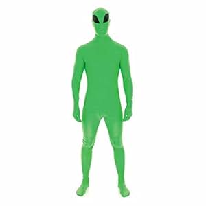 Alien Morphsuit Fancy Dress Costume - size Medium - 150 to 165cm ...