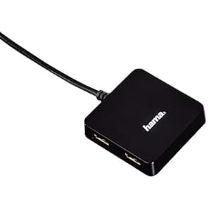 HAMA HUB USB 2.0, 4 porte con cavo: Amazon.it: Informatica