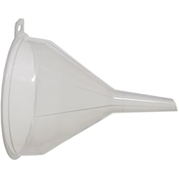 Whitefurze 14cm Clear Plastic Funnel: Amazon.co.uk: Kitchen & Home