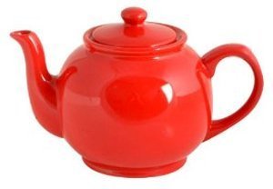 Rayware-Brights-Teapot-Red-6-Cup - Frothies Coffee Filey
