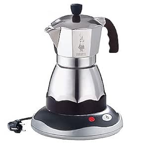 Bialetti Easy Cafe Moka da 3 tazze con piastra elettrica: Amazon.it ...