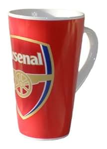 Arsenal FC Official Ceramic Latte Mug: Amazon.co.uk: Sports & Outdoors