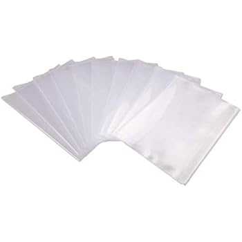 10 x A3 Clear File Covers Open Top + Side Premium Plastic Folder ...