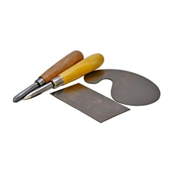 Proops 2 Piece Shaped Cabinet Scraper Set & 2 x Straight and Bent ...