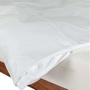 Homescapes Waterproof Duvet Cover Protector - King Size - Fully Fitted ...