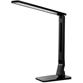 LE LED Desk Lamp, 8W Table Lamps, 7-Level Brightness Dimmable, Eye-care ...